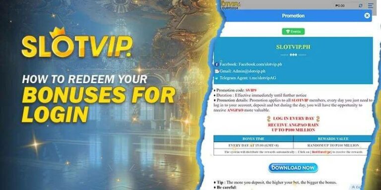 Detailed instructions on how to login to a slotvip account