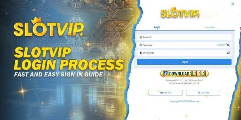 Detailed instructions on how to login to a slotvip account